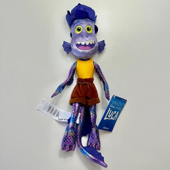Disney | Toys | Disney Pixar Luca Alberto Plush Stuffed Animal Toy ...